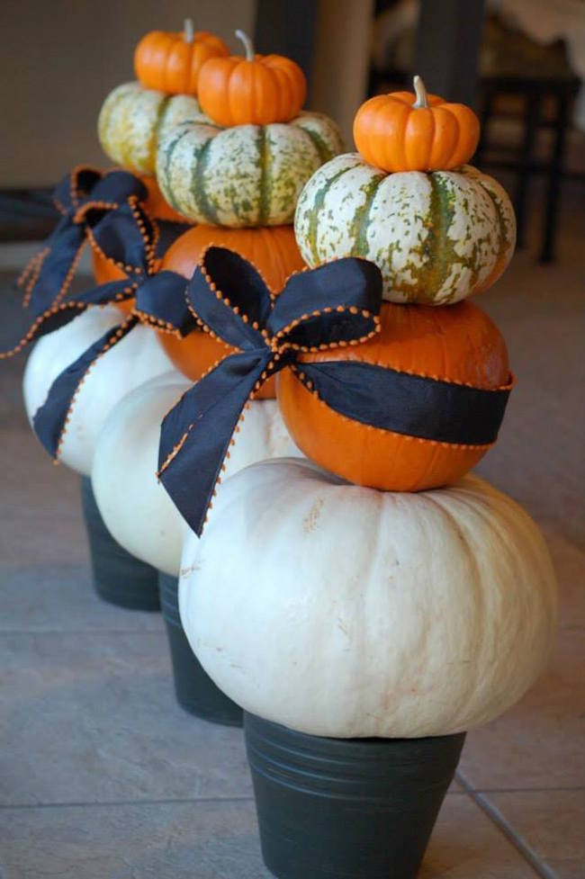 15 idées pour offrir à vos citrouilles d'Halloween une décoration à la ...