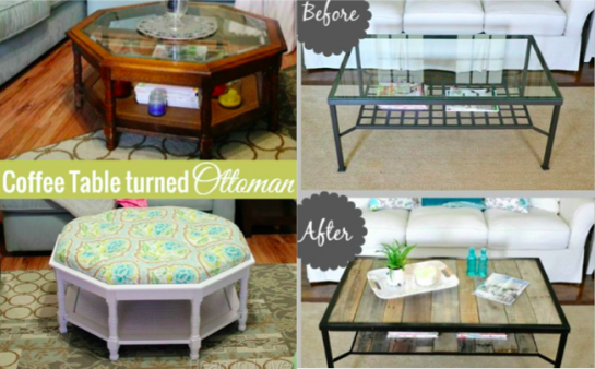 Avant - Après : 12 idées pour transformer votre table basse