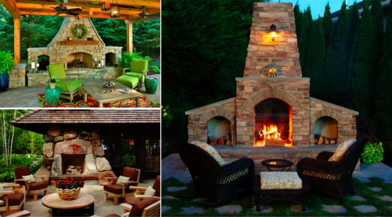 40 cheminées d'extérieur pour sublimer terrasses et jardins