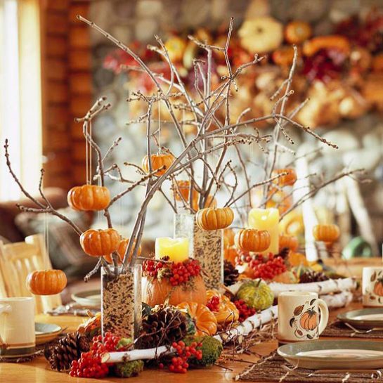 23 sublimes tables décorées aux couleurs de l'automne