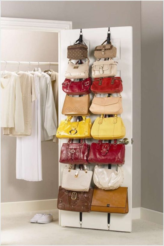 25 inspirations pour ranger vos sacs à main