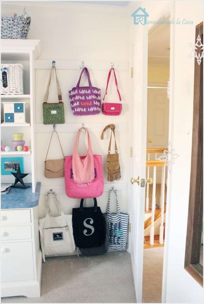 25 inspirations pour ranger vos sacs à main