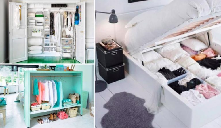 15 idées de dressing pour un petit appartement
