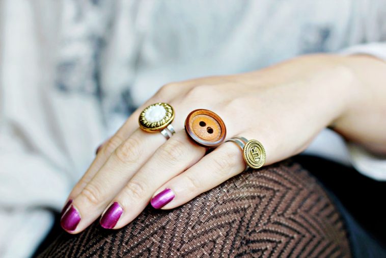 14 idées déco à partir de boutons colorés