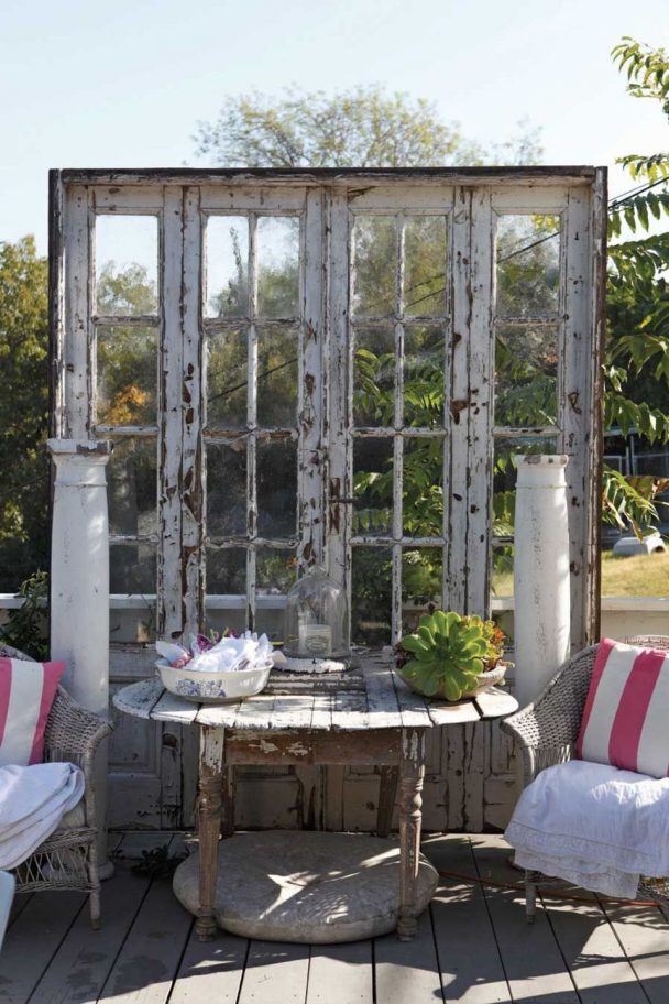 10 idées déco faits à partir d'objets recyclés pour votre jardin