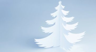 4 DIY pour créer de jolis sapins de Noël en papier - Page 2 sur 2