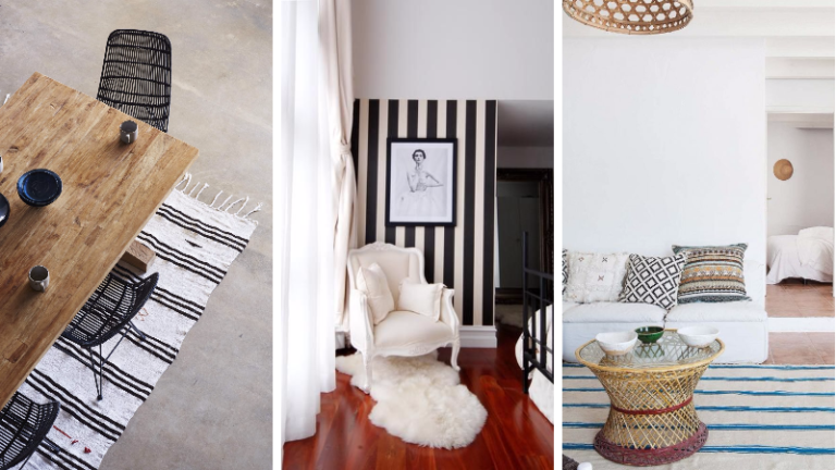 21 inspirations pour choisir la rayure en déco