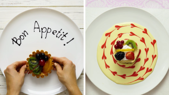 Décorations d'assiettes : 19 idées pour une présentation alléchante