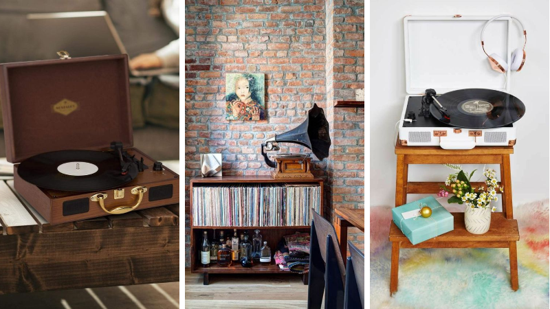 14 idées pour intégrer un tourne disque dans votre salon ! - Page 2 sur 2