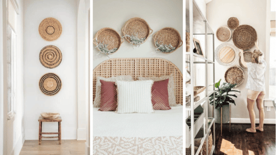 Fabriquez un panier mural pour décorer votre intérieur